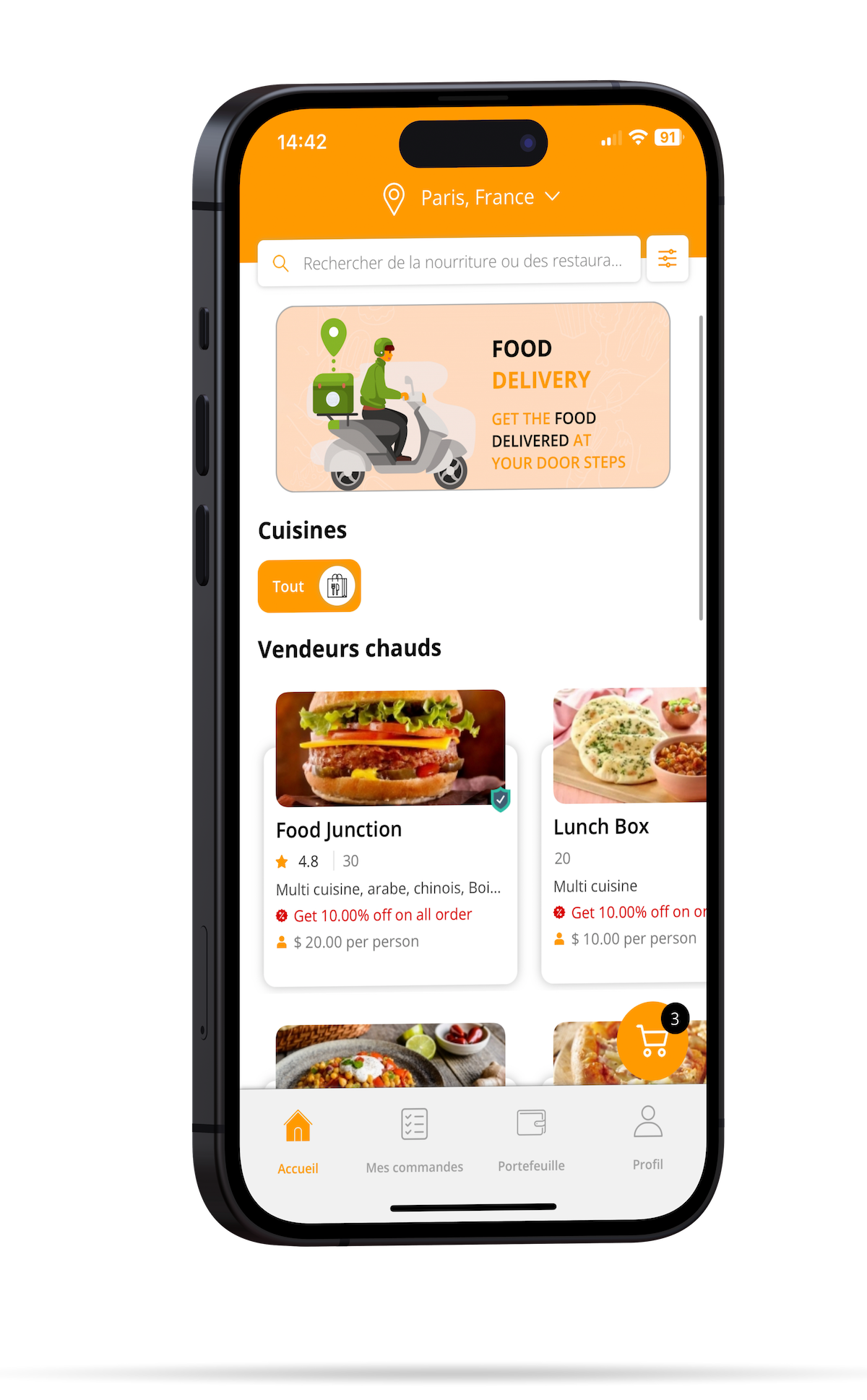 Dynamique Clone Uber Eats - allintech